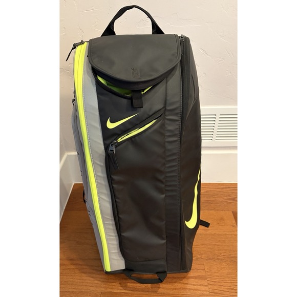 Nike | Bags | Nike Court Tech Tennis Bag Blacksilvervoltba486672 | Poshmark